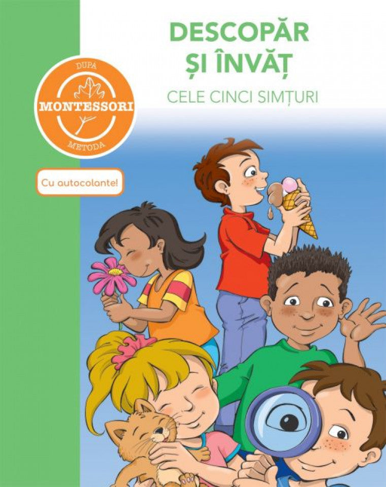 Descopăr și învăț - Cele cinci simțuri. Metoda Montessori – Carte Ortodoxa