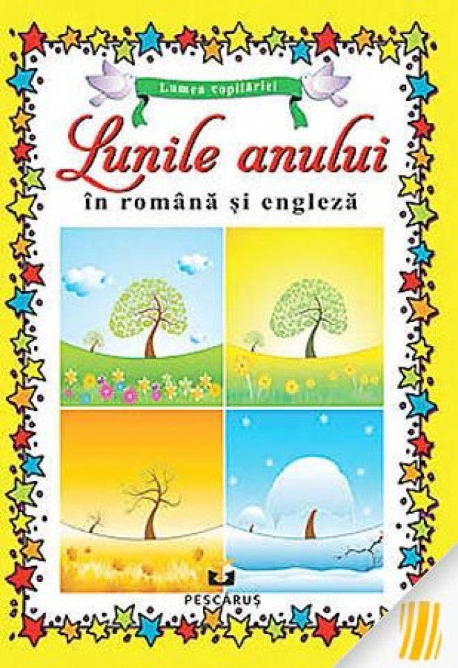 Lunile anului în română şi engleză – Carte Ortodoxa